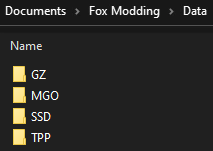 Unpacking and Organizing Game Files | MGSV Modding Wiki